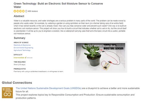 Un Sustainable Development Goals Sdgs Science Projects Science Buddies Blog