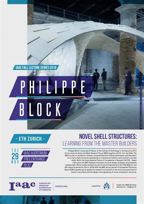 Philippe Block Lecture Architecture Walks And Tours In Barcelona
