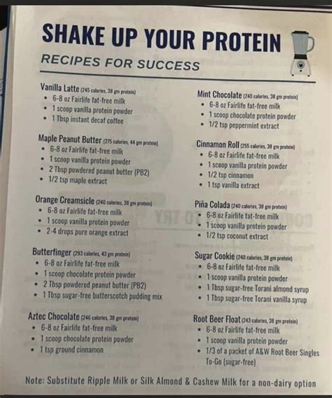 Delicious Protein Shake Recipes Fairlife Shake Recipes Fair Life