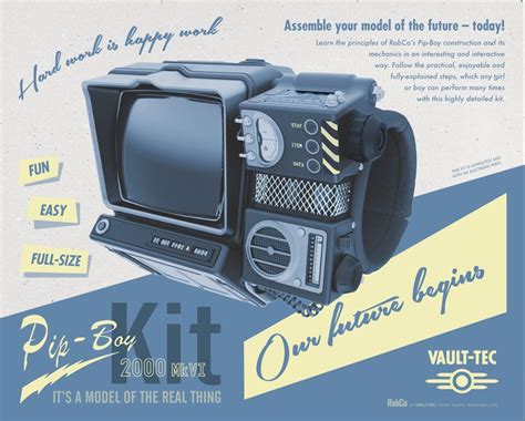 【自己砌】啱晒fallout Fans玩 Pip Boy 2000 Mark Vi模型套裝 Vjgamer