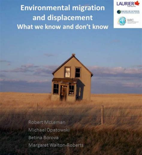 Environmental Migration And Displacement What We Know And What