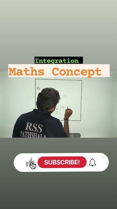 Integration Maths Mathshorts Class12th Mathstricks Youtube