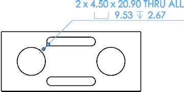 スロットの寸法テキスト 2014 Solidworks 新規機能
