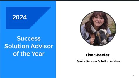 Please Help Me To Congratulate Lisa Sheeler As The Success Solution