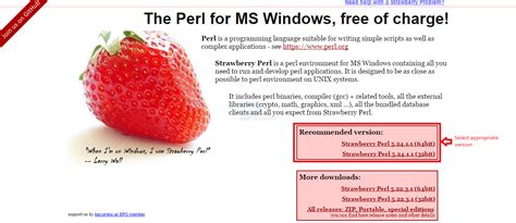 Perl Environment Setup Splessons