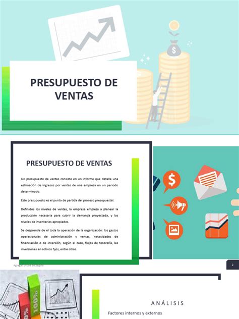 Presupuesto De Ventas Pdf Presupuesto Mercado Economía