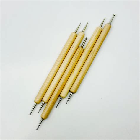 Double Headed Texturing Tools Set Of 5 Meet Ceramics