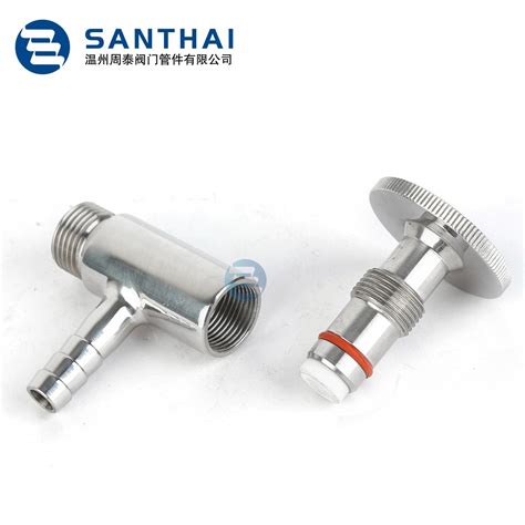 Sanitary Aseptic Sampling Valve Hygienic Grade Sampling Cock Valve