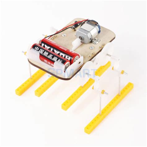 Diy Assembled Electrical Walking Robot Science Mod Grandado
