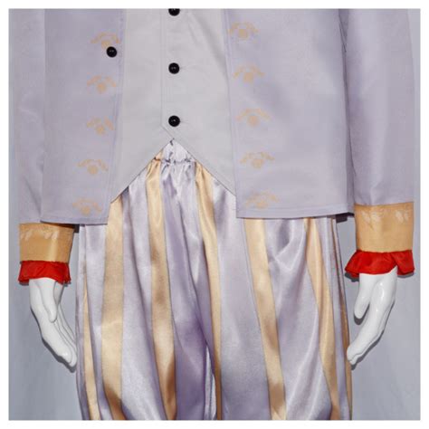Shrek Rumpelstiltskin Costume White Vest Coat Pants Set