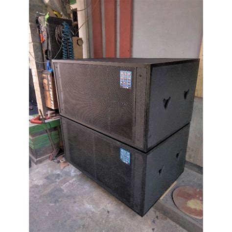 Jual Box Speaker 18 Inch Box 18 Dobel Finishing Resin Lis Besi Shopee