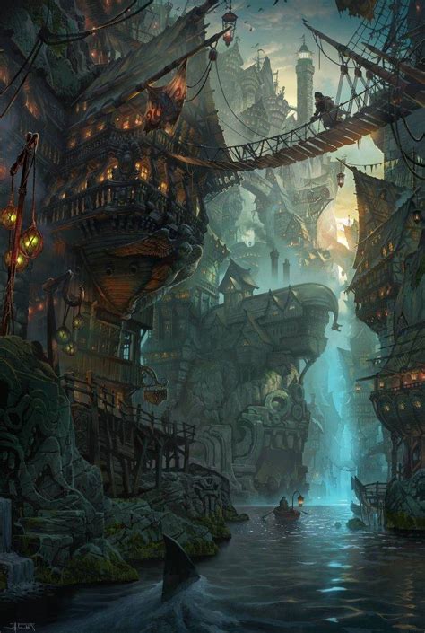 League Of Legends Bilgewater Pirates Ports Wallpapers Hd Desktop