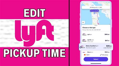 How To Edit Pickup Time On Lyft 2024 Updated Guide Youtube
