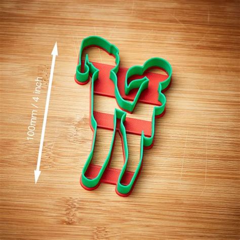 Download Obj File Sex Position Naughty Christmas 4 Cookie Cutter Kit