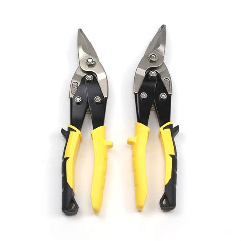 Heavy Duty Carbon Steel Cutting Tin Aviation Iron Snips Cutter Scissors