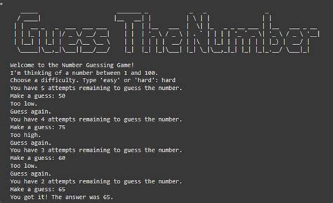 Guess The Number Game Using Python 100 Days Of Code Aj Blogs