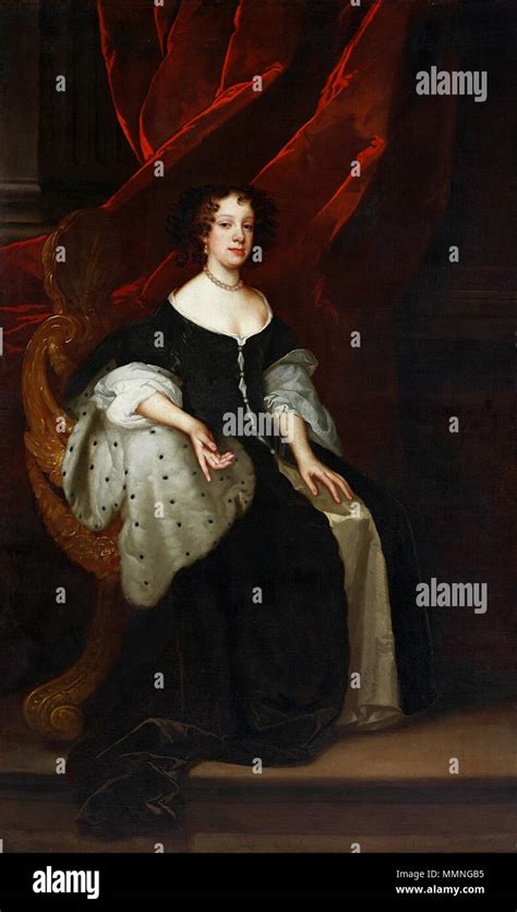 Portrait Of Catherine Of Braganza Circa 1670 Lely Catherine Of