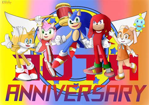 30th Anniversary Of Sonic The Hedgehog By Kaitatvotakun64 On Deviantart