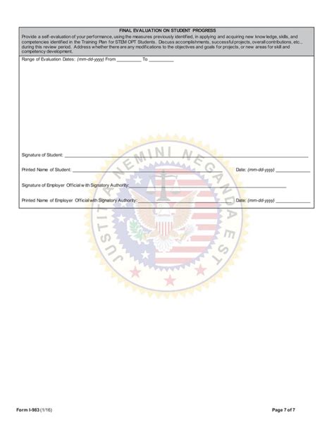 Form I 983 Sample Pdf