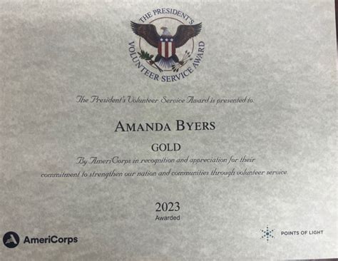 So Honored To Receive This Award Last Weekend Amanda Byers