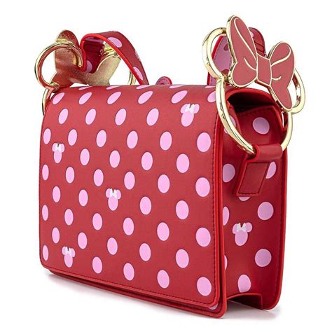 Rock The Dots With Loungeflys Pink And Red Minnie Mouse Bow Collection