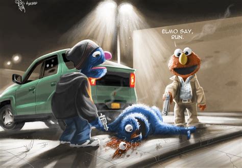 Elmo Say Run Breaking Bad Better Call Saul Breaking Bad Breaking Bad Art