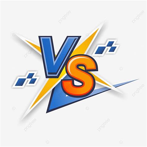Vs Clipart Vector Element Of Vs Fight Game Letter Fight Logo Png Image