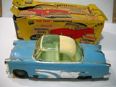 Vintage Irwin Toy Car In Original Box 1953 Friction Motor Extremely