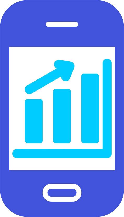 Mobile Analytics Vector Icon 39440803 Vector Art At Vecteezy