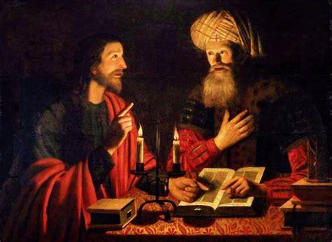 Patrick Comerford John 3 1 17 Nicodemus Visits Christ By Night