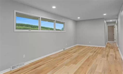 Before And After Modernizing The Living Room And Kitchen In A Split