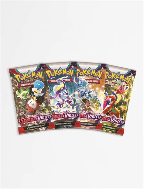 Pokémon Tcg Scarlet And Violet Boosterpakke Pokuno