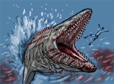 Mosasaur Vs T Rex