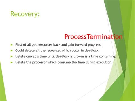Deadlock In Database Pptx