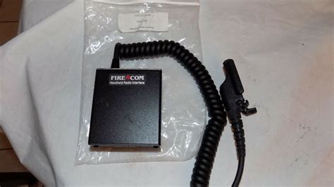 New Firecom Handheld Radio Interface Hh 22x Ambulance Firetruck 110
