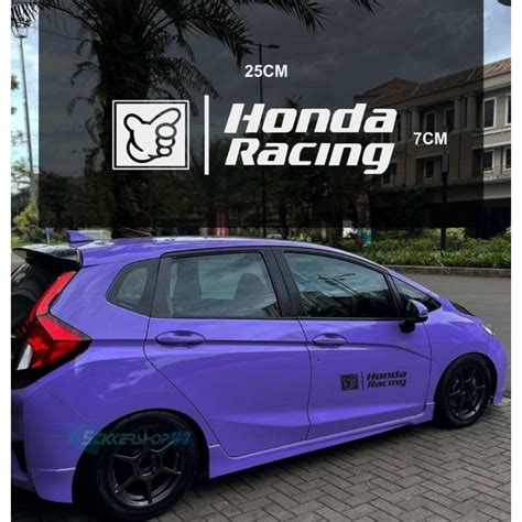 Jual Stiker Mobil Honda Racing Shopee Indonesia