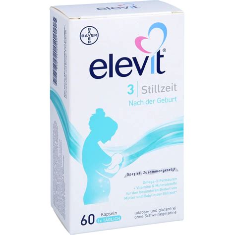 Elevit 3 Stillzeit Weichkapseln 60 St Stillzeit Schwangerschaft