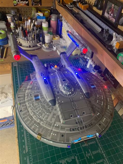 Nx 01 Refit Star Trek Models Refit Star Trek Ships