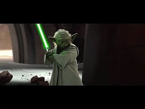 8 Yoda Vs Count Dooku Darth Tyranus Episode 2 Attack Of The