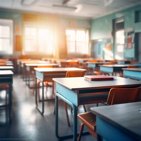 Premium Photo Photo Blurred Classroom Background