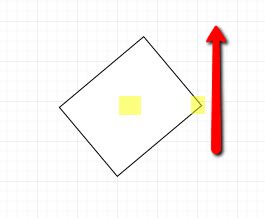 Trigonometry Calculate The New Position Of A Rotated Rectangle By The Corner Mathematics