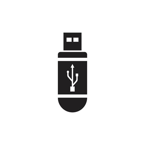 Usb Icon Vector 19034897 Vector Art At Vecteezy