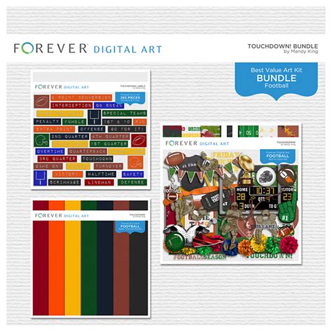 Touchdown Bundle Digital Art