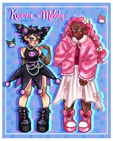 My Melody And Kuromi Human Form