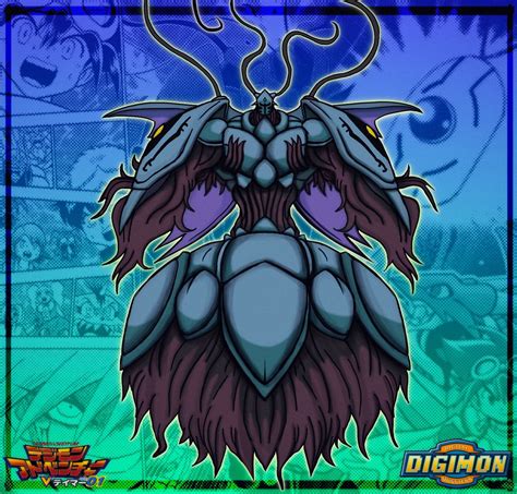 Arkadimon Super Ultimate Digimon Highres Armor Flying Tentacles