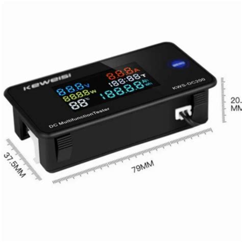 Lcd 0 200v 50a Dc Voltmeter Ammeter Indicator Panel At Rs 20piece In