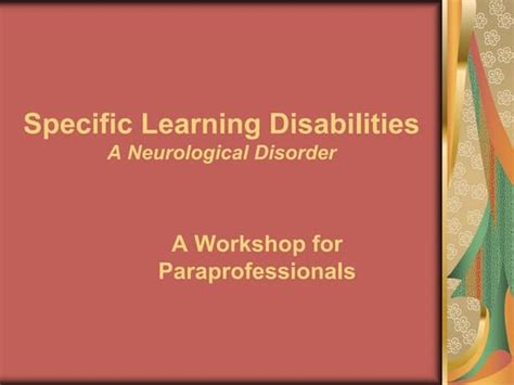 Learning Disability Dyslexia Dyscalculia Dysgraphia Ppt