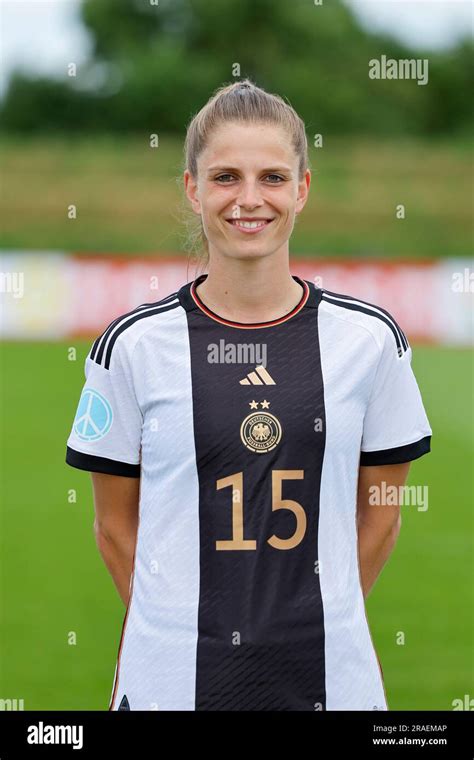 Herzogenaurach Germany 03rd July 2023 Soccer National Team Women World Cup Portrait