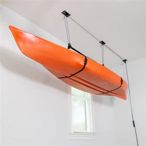 Teal Triangle Pulley Hoist For Kayaks Canoes And