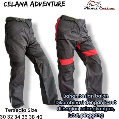Jual Celana Motor Adventure Jumbo Bikers Touring Cross Trail Motocross Shopee Indonesia